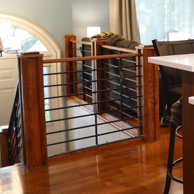 Mechanicsburg 70’s Split-Level Renovation - Mother Hubbard's Custom ...