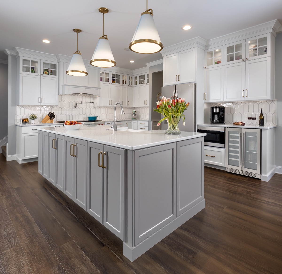 90's Kitchen Remodel: Brighter, More Open, Ready to Entertain